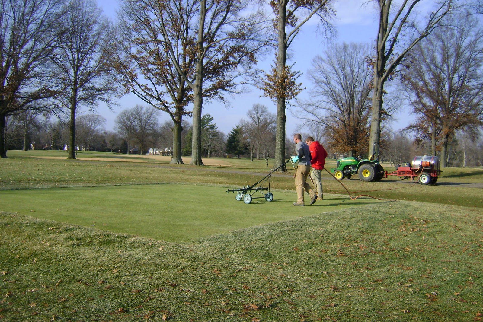 The Hyde Park Golf and Country Club Grounds Department: Snow Mold ...