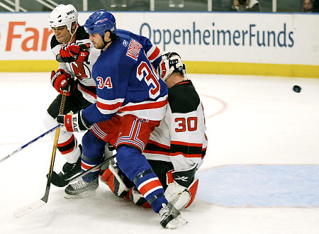 The New York Rangers Blog: Brashear, Voros Are Tough Guys