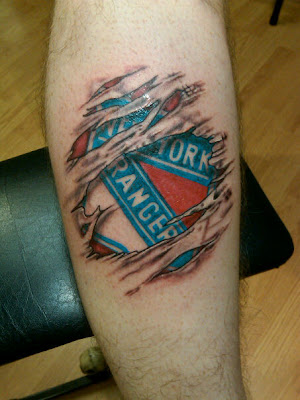 The New York Rangers Blog: Another TheNYRBlog Reader Tattoo