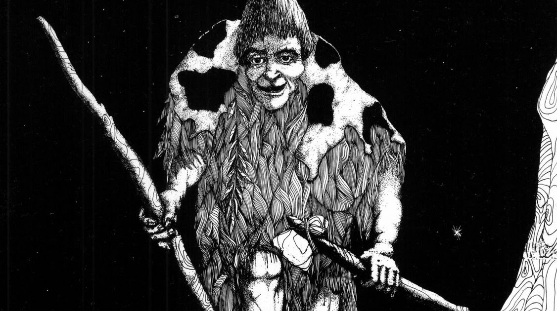 EL TRAUCO, mitología de Chiloé (pluma, 0,55 x 0,75 ctms.) ~ Seres ...