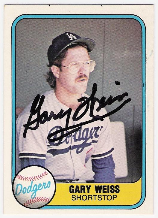 garvey cey russell lopes: gary weiss through the mail success!