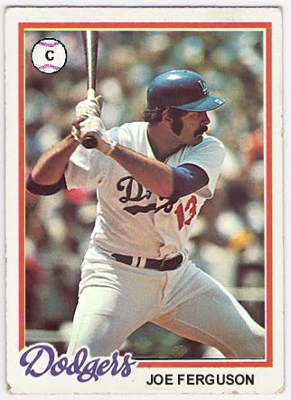 garvey cey russell lopes: 1978 topps joe ferguson - the card that ...