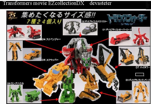 Blog Transformers.com: Devastator Rotf con figuras legends