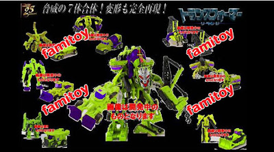 Blog Transformers.com: EZ Devastator ahora en color verde