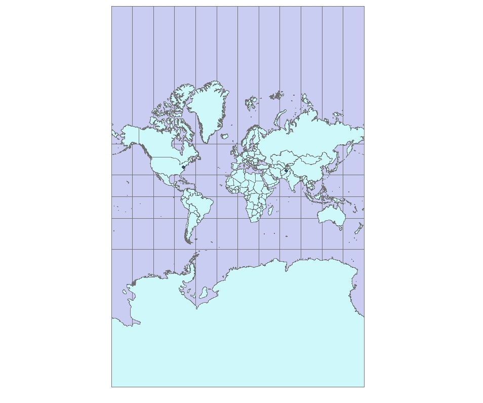 Julie Hedberg Geography 7: Lab 5: Projections in ArcGis