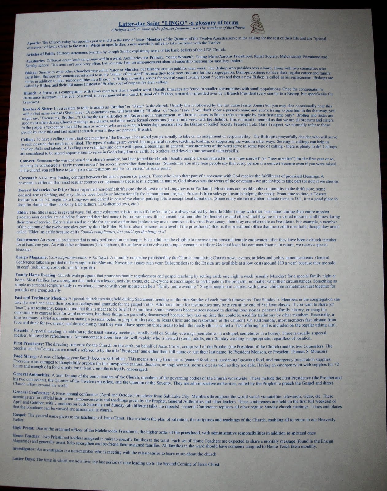 Tithing Slip Lds