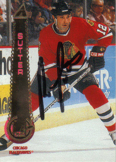 Hell's Valuable Collectibles: Brent Sutter: 6 Autographed Cards (Part 2)