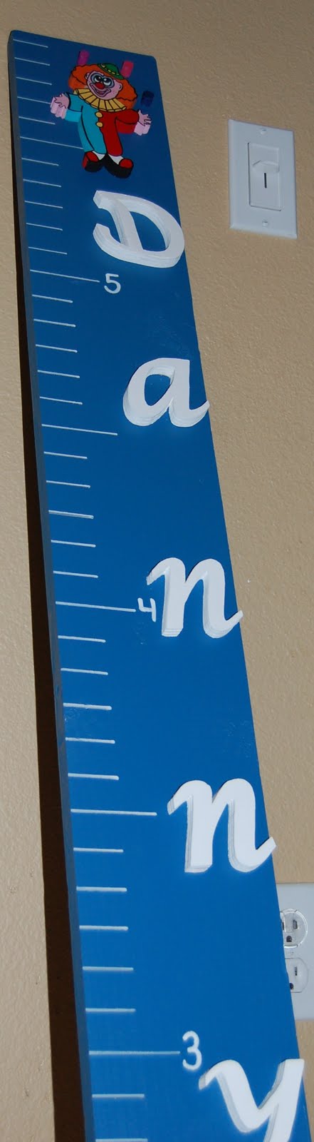 Wyatt's Woodshop: Clown Growth Chart