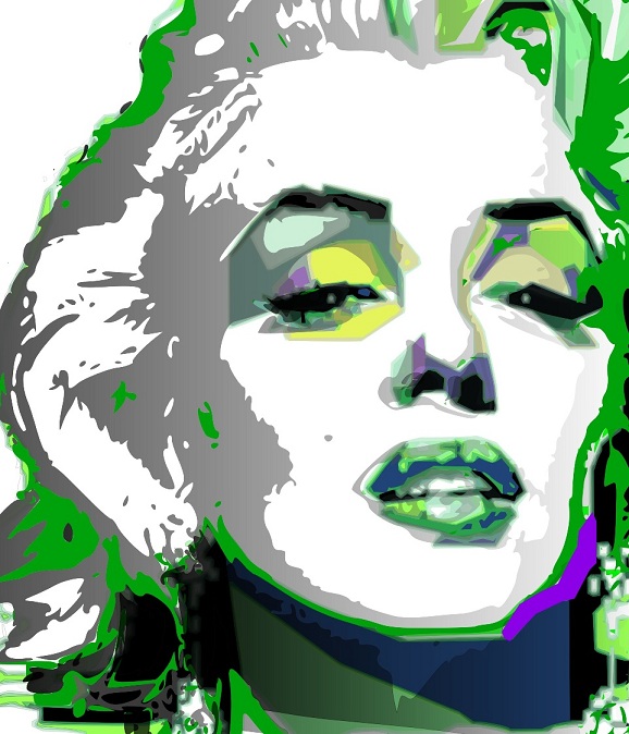 POP-ART PORTRAIT DRAWING: How To Make Pop-art Portrait Drawing