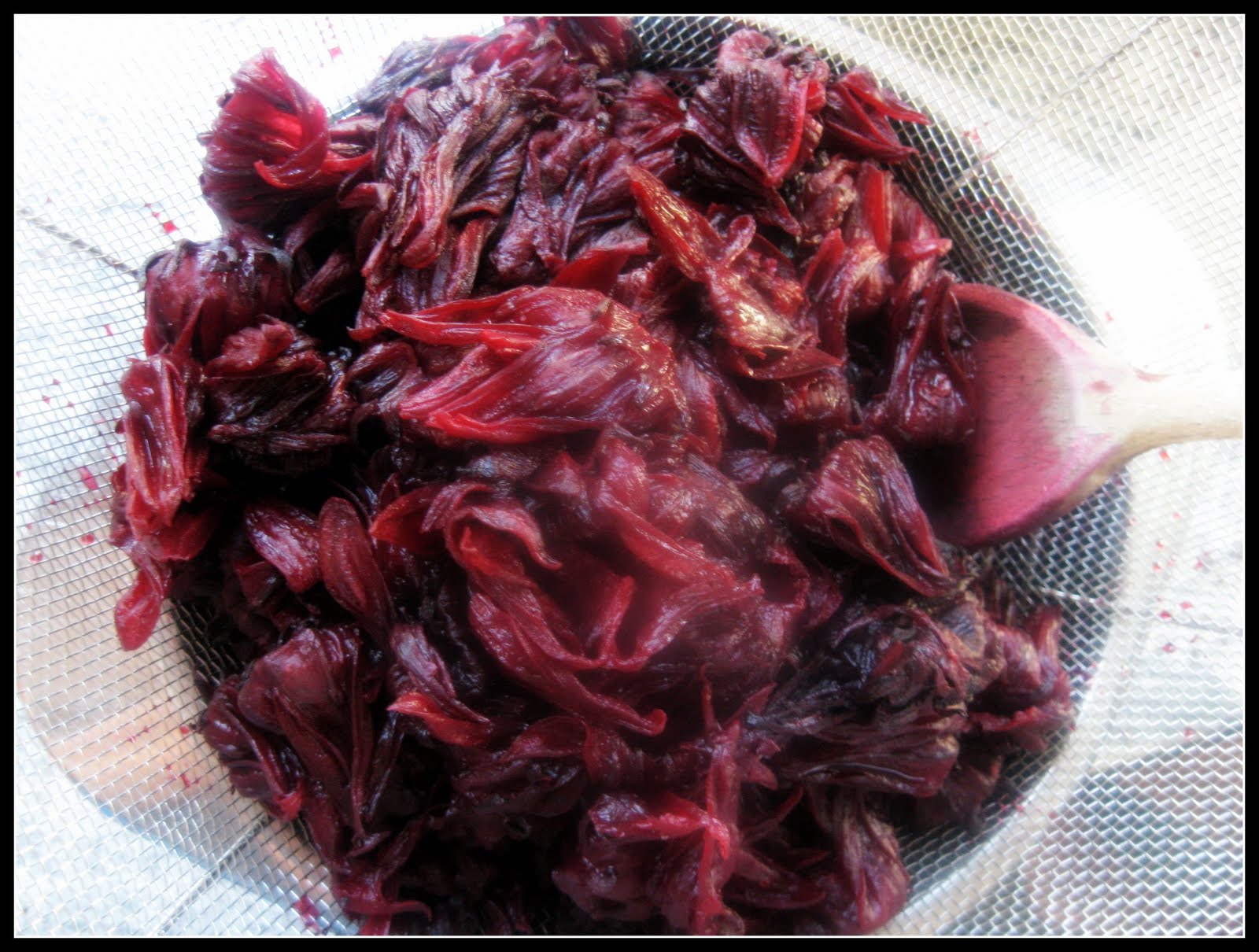 A Whisk and A Prayer: Agua de Jamaica (Hibiscus Flower Iced Tea)