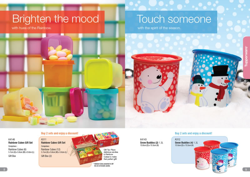 Tupperware Brands: Tupperware Catalog Part I [9th November 2009 - 31st ...