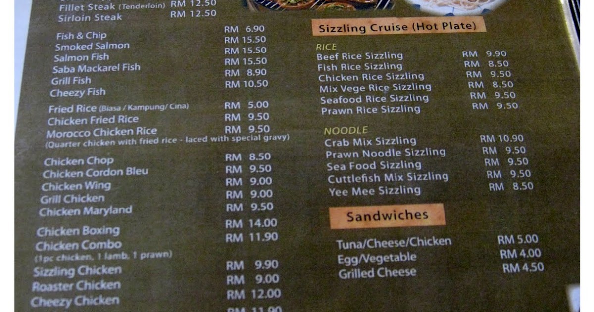 - Diari Seorang Pustakawan -: D' One Steak, Sek 6 Bdr Baru Bangi..