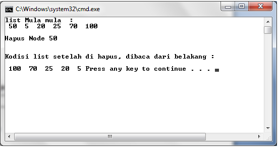 saya ini: LAPORAN STRUKTUR DATA MODUL3 LINKED LIST DENGAN MENGGUNAKAN ...