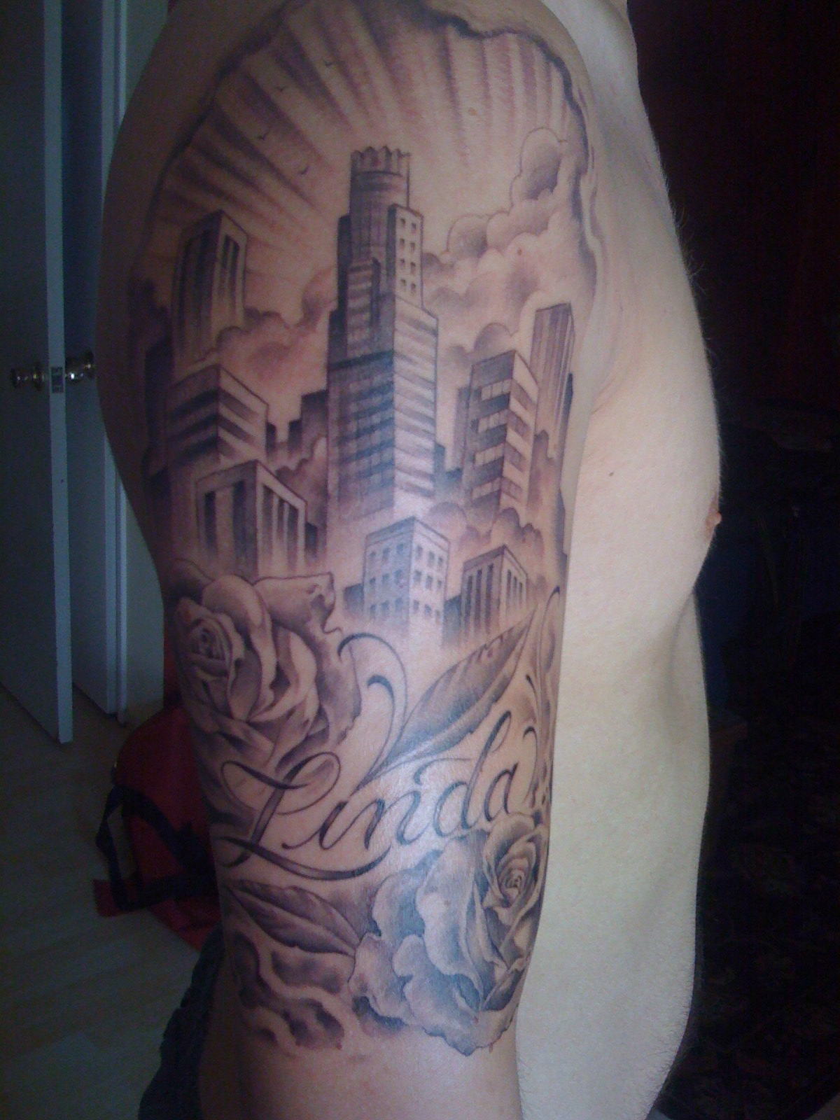 Levi's Ma: 2 of Levi's tattoo's by Jun Cha