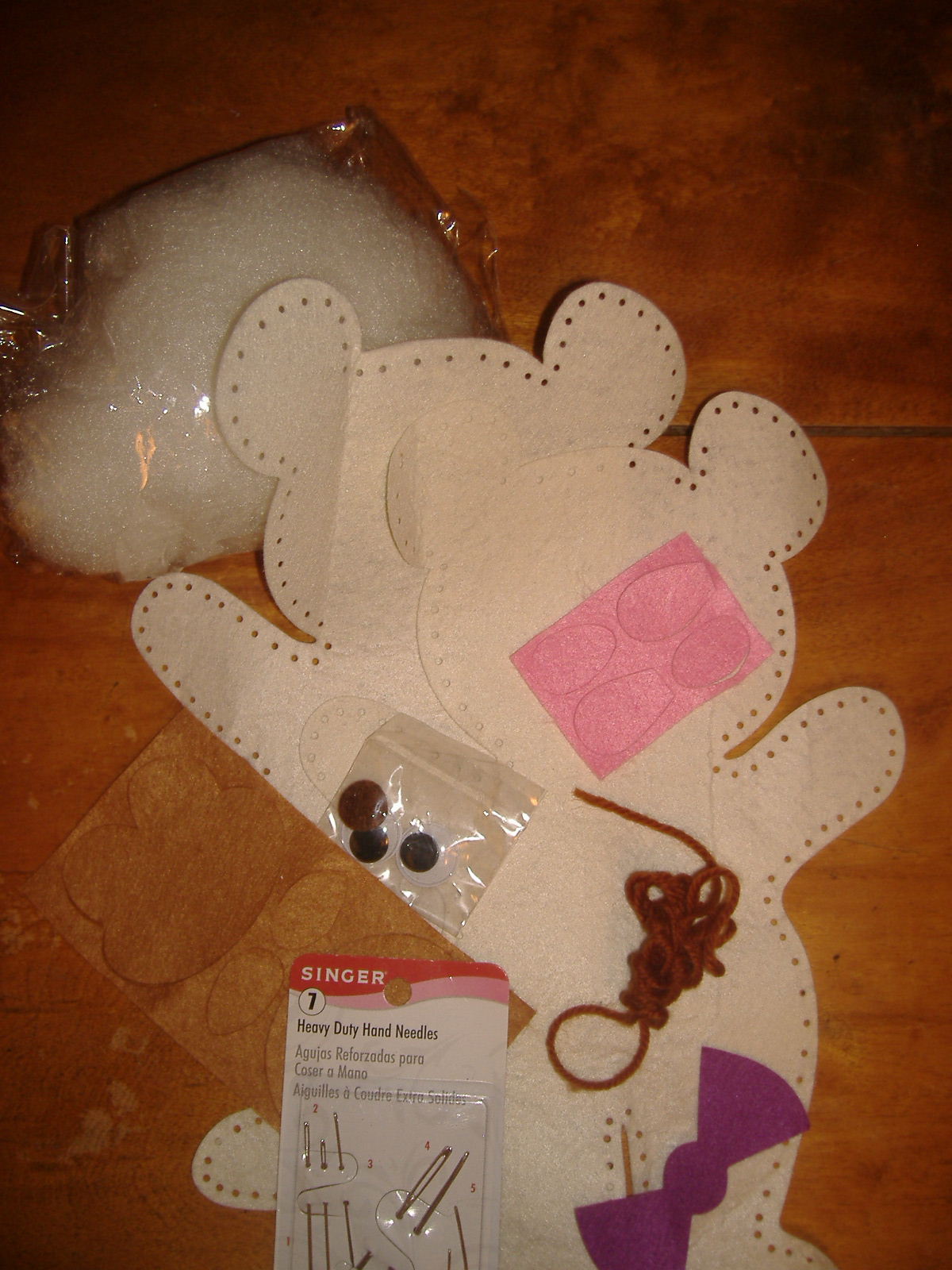 Porter's Primary: CRAFTS - MORRISONS Brand ~ "Make Your Own Teddy Bear"