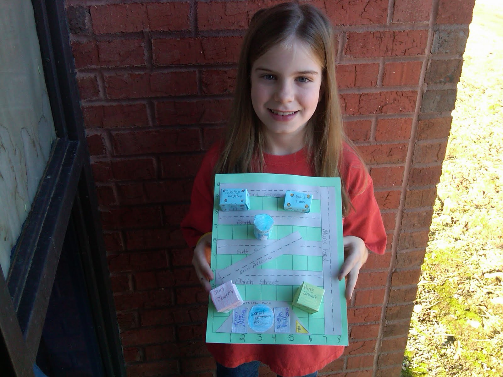 MrToneyHomeroom: Students with Geometry Town Math Projects