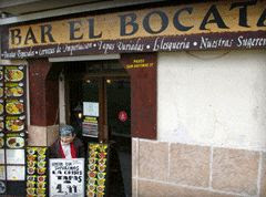 Degustando Barcelona: Bar el Bocata
