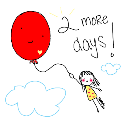 a litre of sunshine: 2 more days!!!