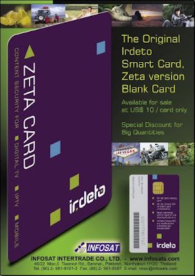 ZetaCard, la tarjeta blanca de Irdeto - Nagra, Conax, Irdeto, NDS ...