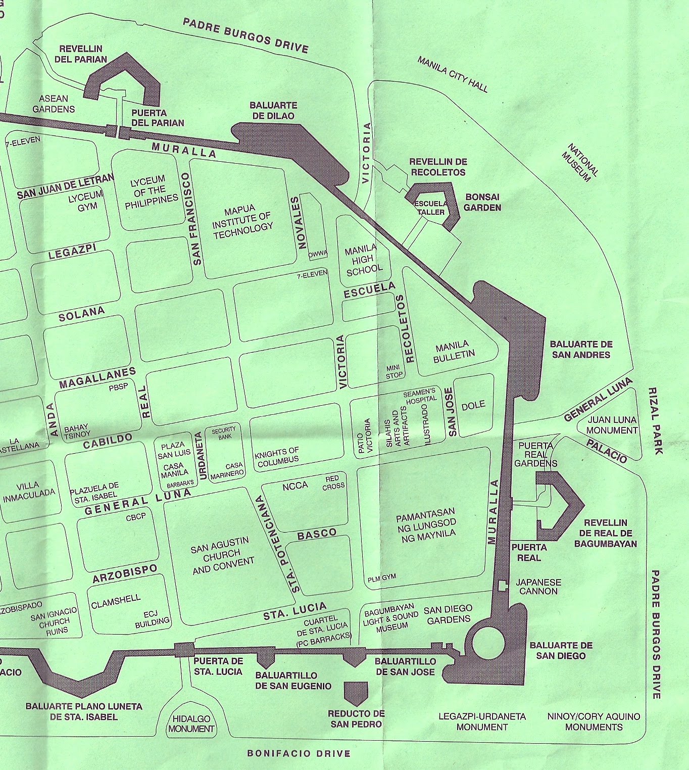 Em Esber Blog 2: Intramuros - Puerta Real Gardens and Baluarte de San Diego