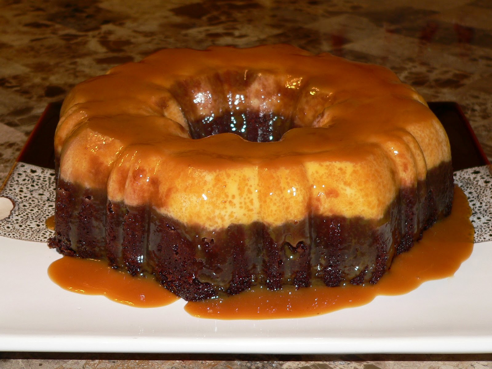 Food&Soul: Chocolate Flan Cake
