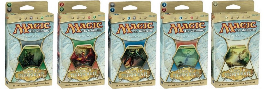 Auntie's Hovel: Scars of Mirrodin: Intro packs, boosters and fat pack look