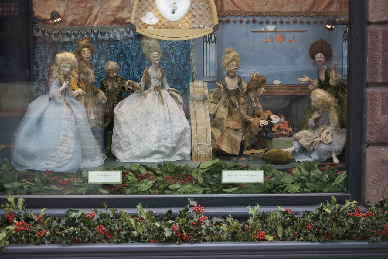 Flower Hill Farm: Another Fairy Tale Window 'Cinderella' By Anna Brahms