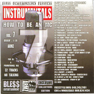 J.Armz Instrumental Mixtapes: J. Armz - How To Be An MC 7