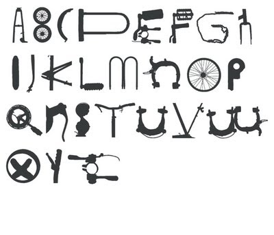 BIKE DAY LA: Bicycle Font