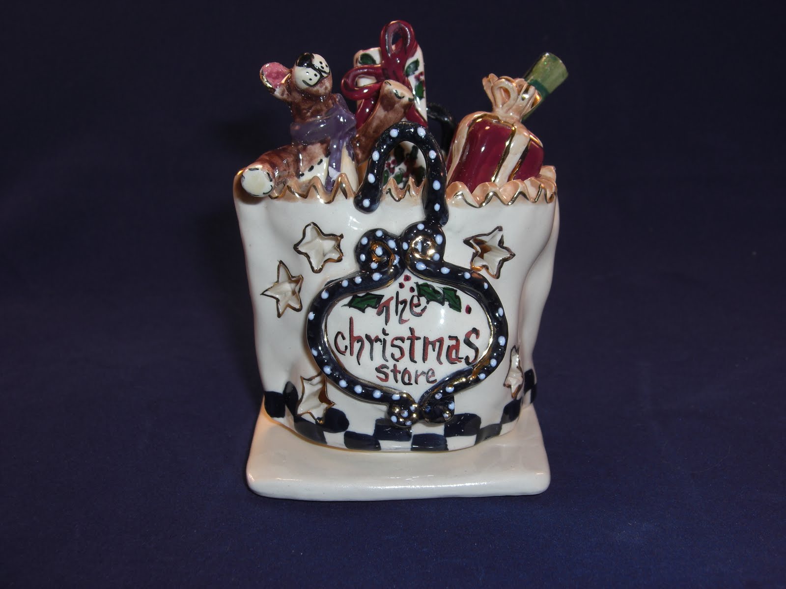 Bargain Cart: BLUE SKY CLAYWORKS Candle House THE CHRISTMAS STORE