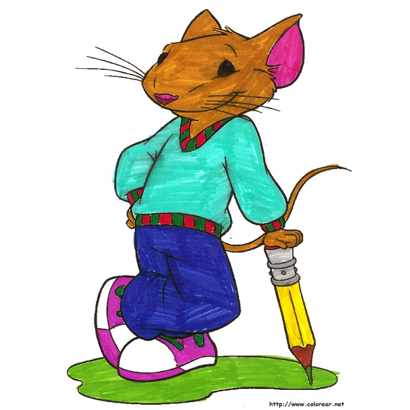 Dibujos & Cía: Stuart Little el dibujante