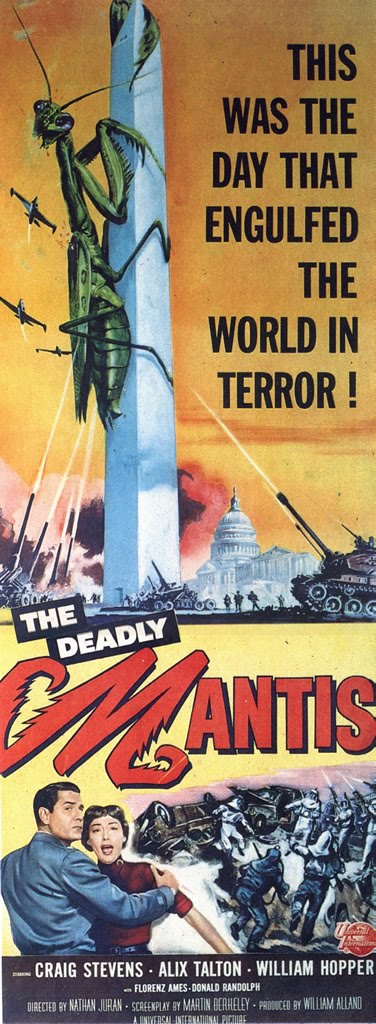 Klassische Science-Fiction - und Monsterfilme: THE DEADLY MANTIS (1957)