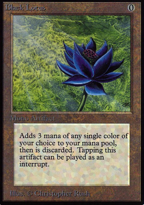 Magic Card: Black Lotus