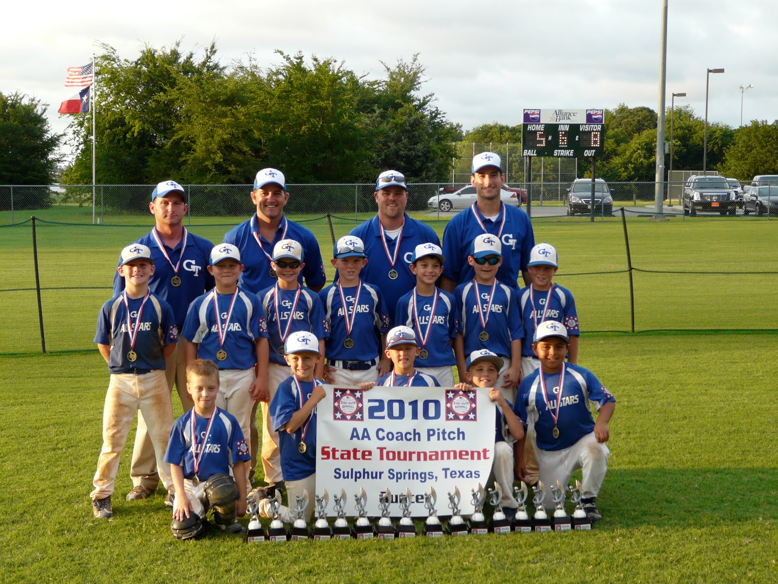 Gunter Tigers U8 Dixie Baseball