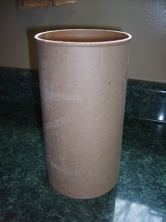 York Mountain Primitives: Oatmeal Container Luminary