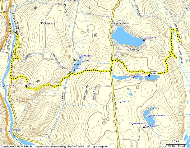 Hiking the Connecticut 400: Mattatuck Trail - Todd Hollow Rd to ...