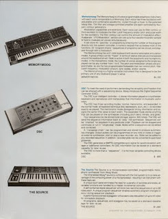 Retro Synth Ads: Moog 1982 Product Catalog