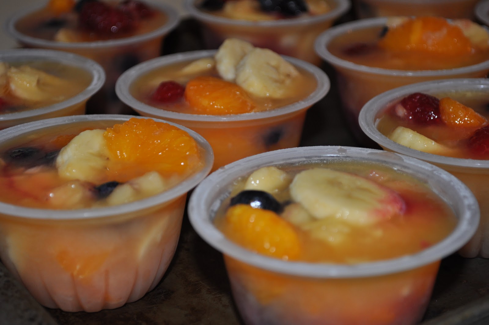 Life in my Kitchen...and beyond: #51: Homemade Frozen Fruit Cups