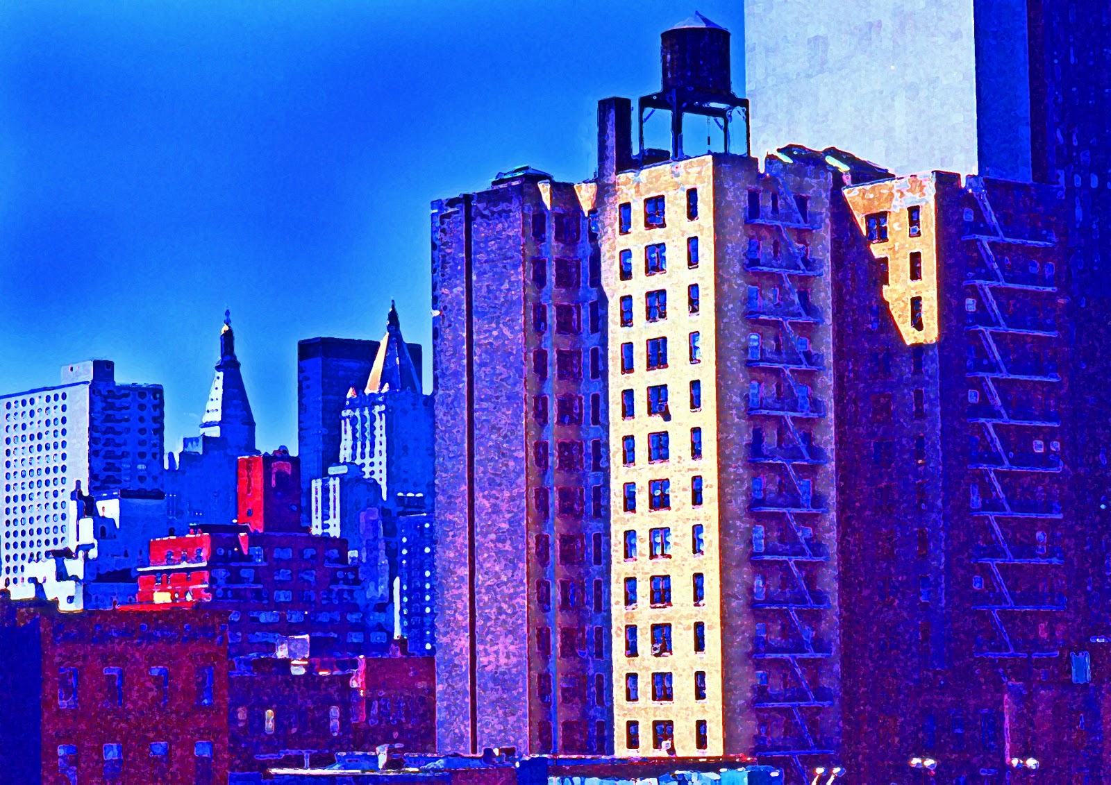 John DeAngelis Photography: Manhattan Cityscape ( In The Fashion Of ...