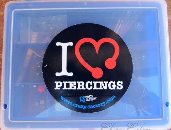 Piercings haul + Storage - Cherry Colors - Cosmetics Heaven!