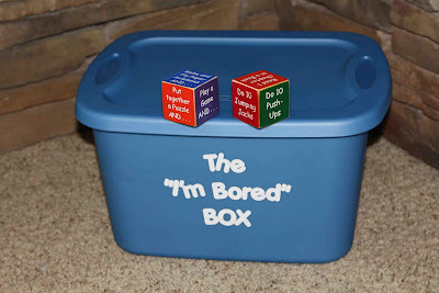 Say It On The Wall: "MOM!!!! I'm BORED!!!!!"