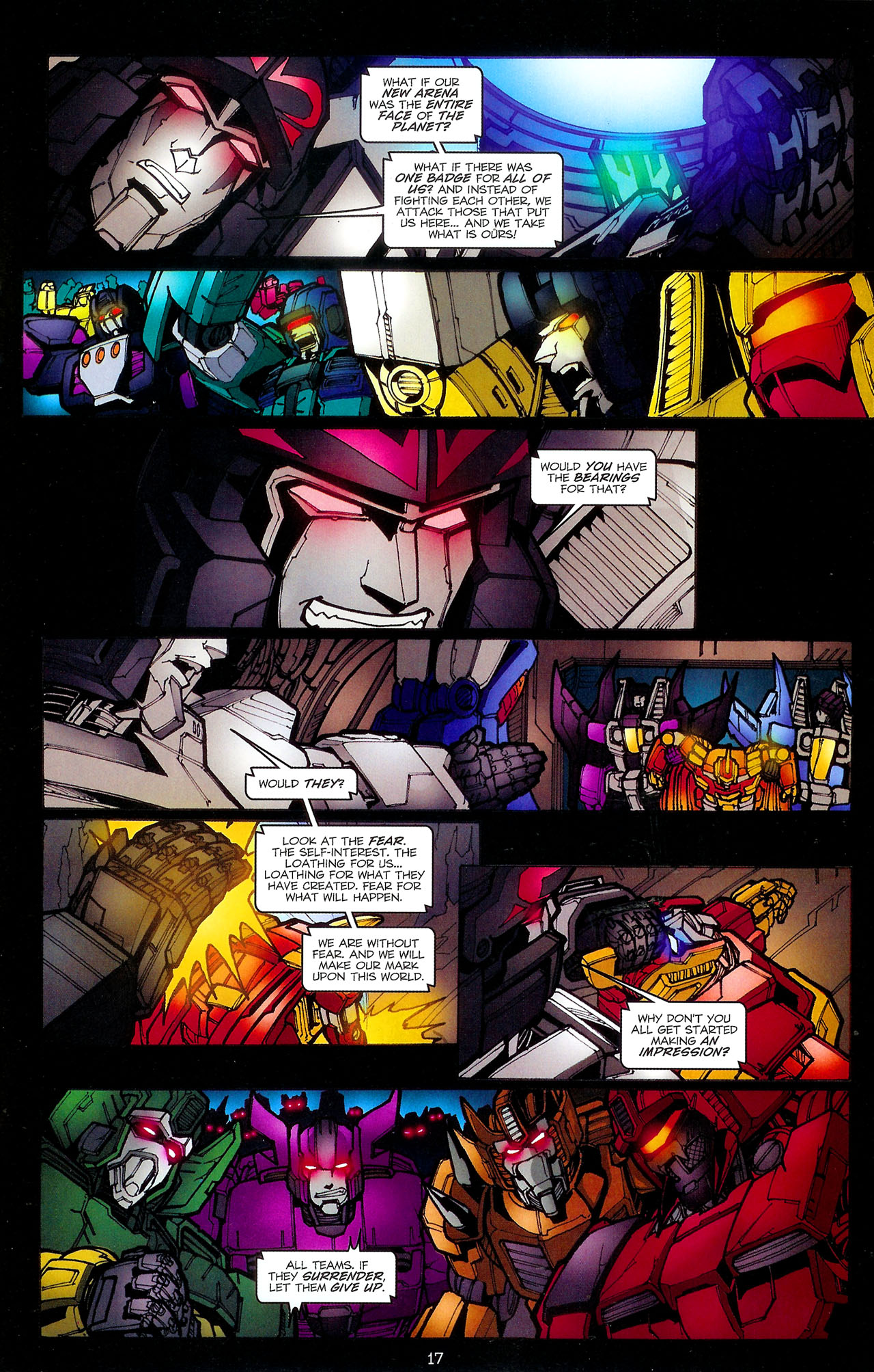Read online The Transformers Megatron Origin comic - Issue #3