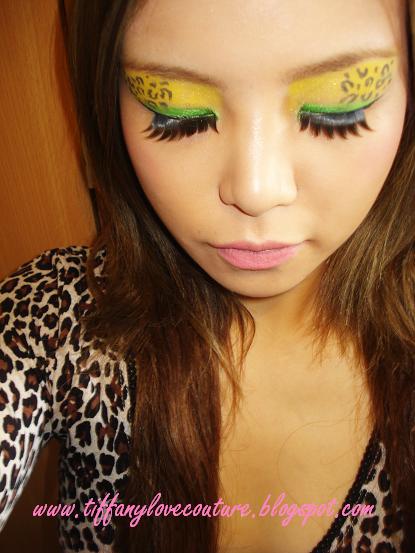animal print makeup