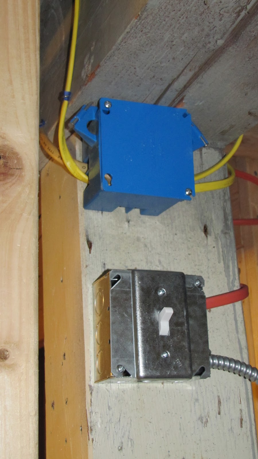 The Glassman House: Electrical work on the basement