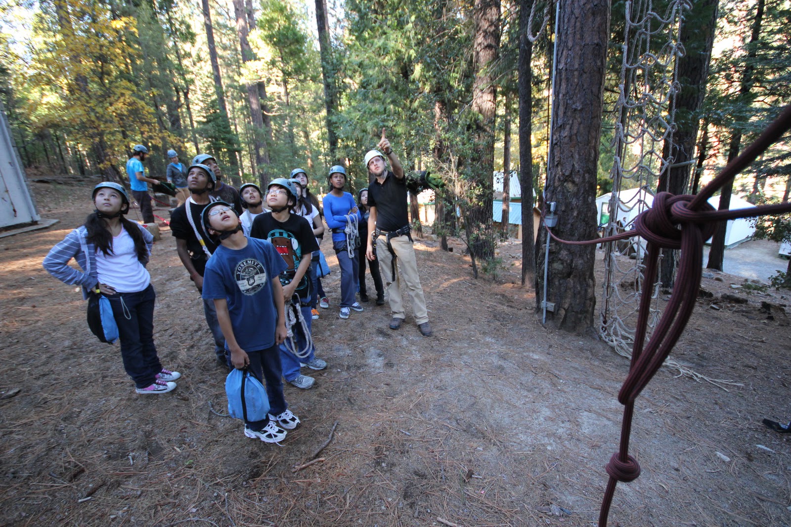 Camp Wawona News: Camp Wawona Finishes Fall Outdoor Ed Season