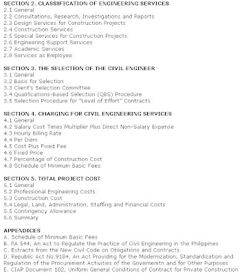 Philippine Institute of Civil Engineers Calbayog Chapter: PICE MANUAL ...