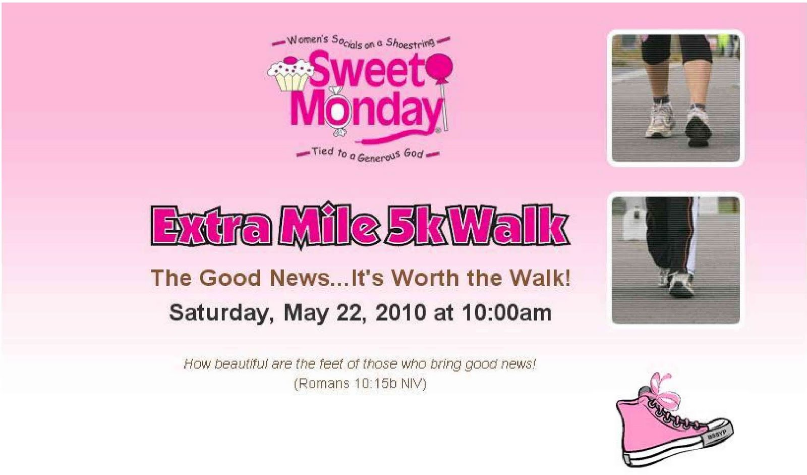 Sweet Monday on Sunday: Sweet Monday Walk