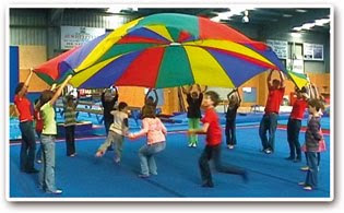 Fun with Kids: Fun party games - Parachute Play