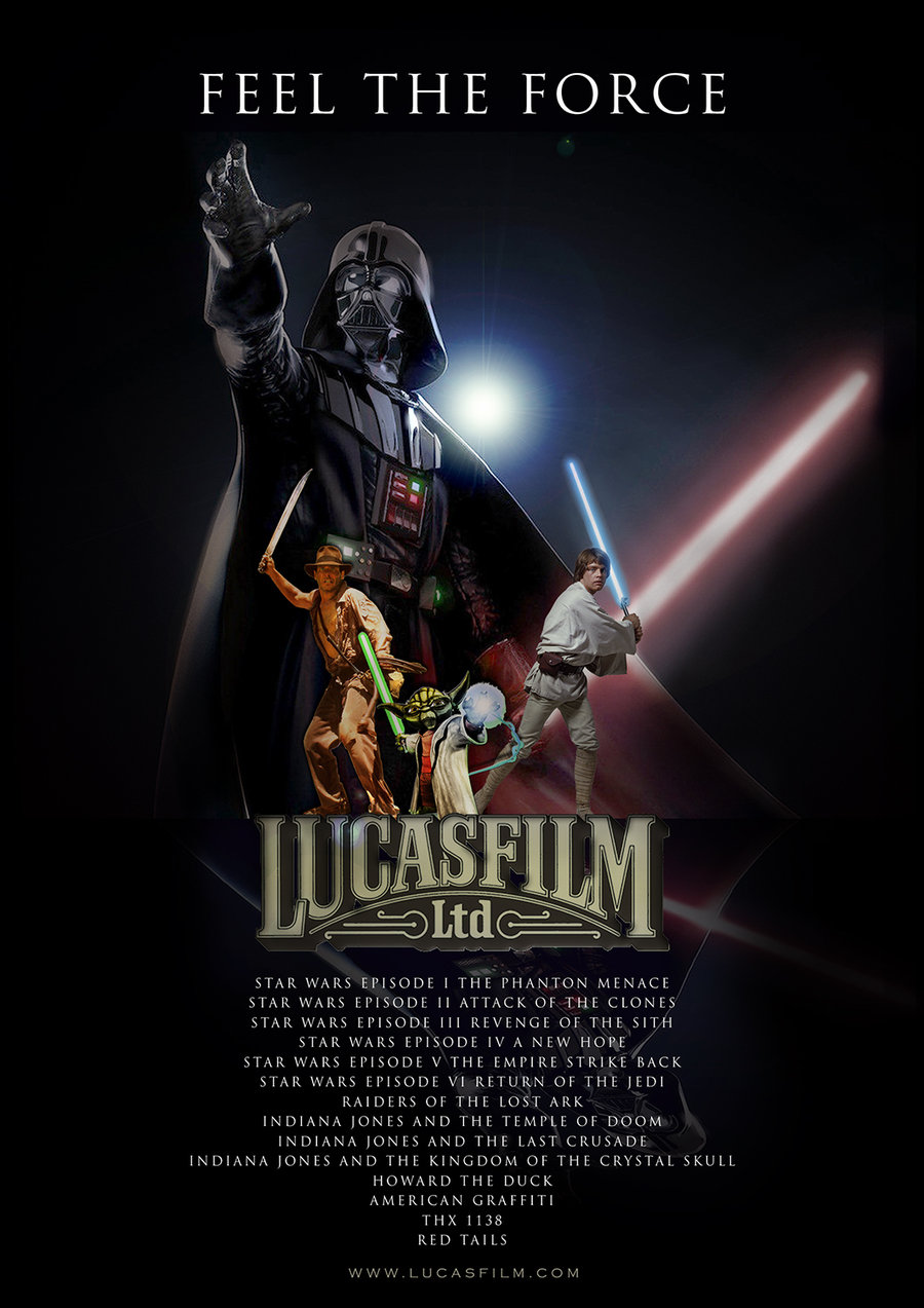 MARK STOREY - ORIGINAL MOVIE ARTWORK: LUCASFILM - Through the years ...