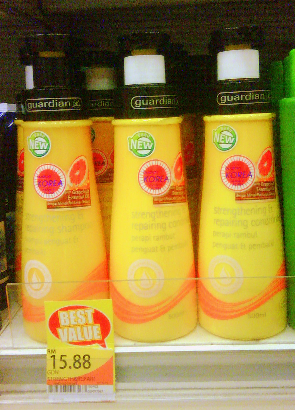 So Loverly: Spotted: Guardian Grapefruit Shampoo & Conditioner